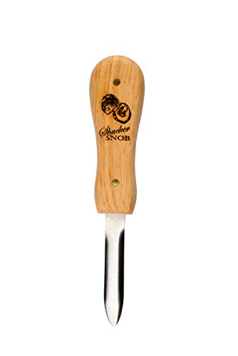 Sterling Brooke Oyster Shucker, Full Tang Knife, Shucker Snob Design, 7 inches