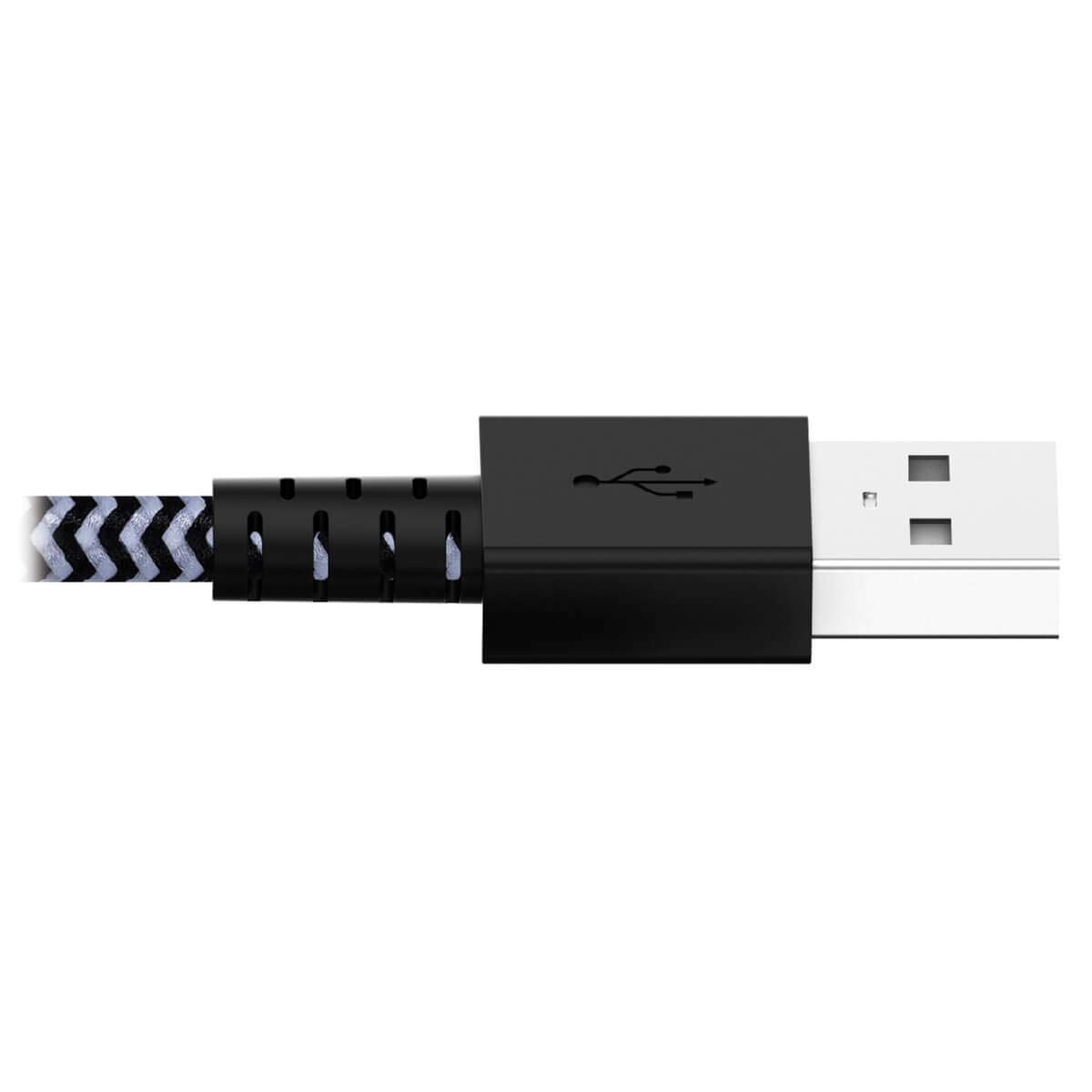Tripp Lite Heavy Duty USB to Lightning Charging & Data Cable, Heavy Duty with Braided Jacket, MFi Certified for Apple iPhone, iPad & iPod - 6 Feet / 1.8 Meters, 2-Year Warranty (M100-006-HD)