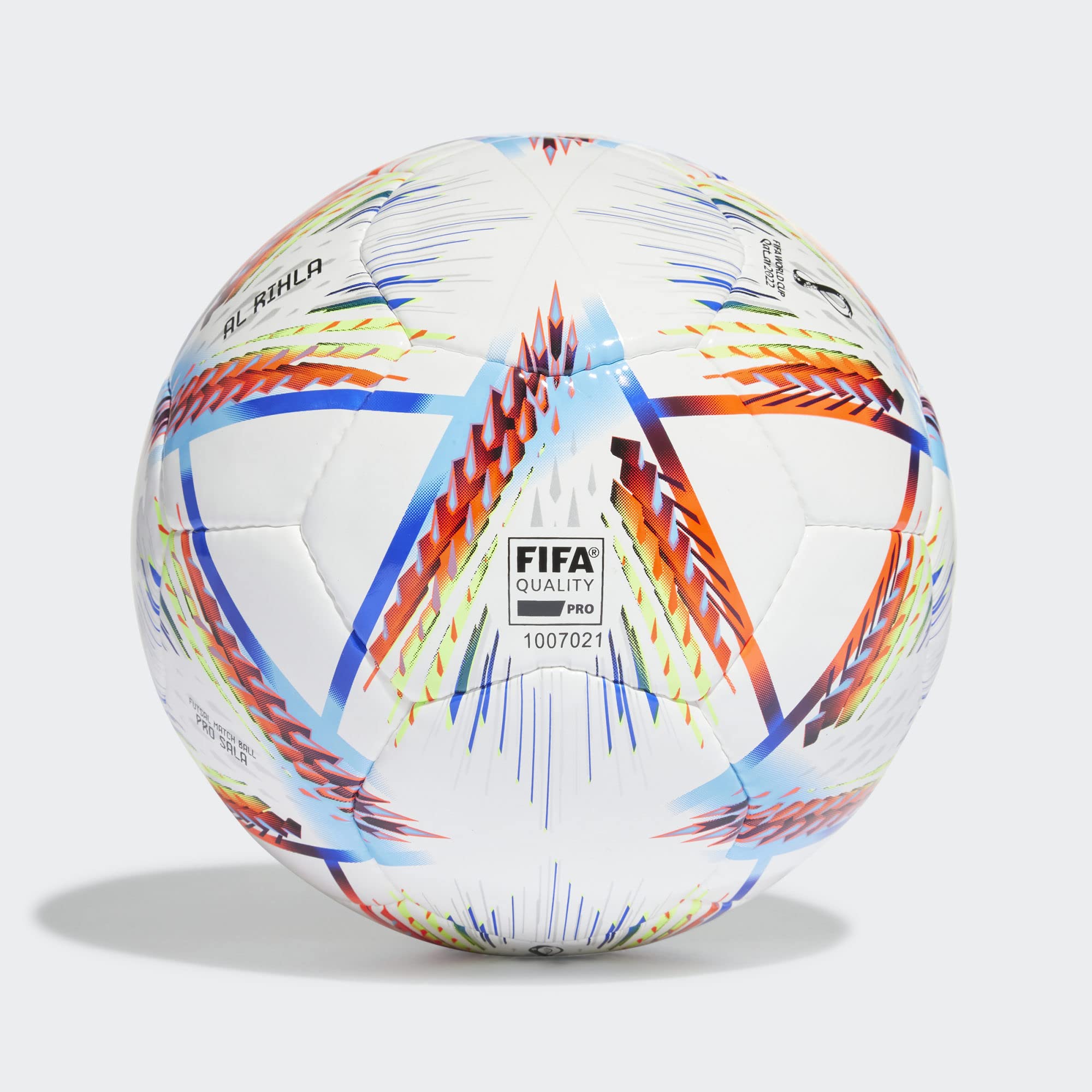 adidas Rihla World Cup Sala Futsal Ball, White, 20