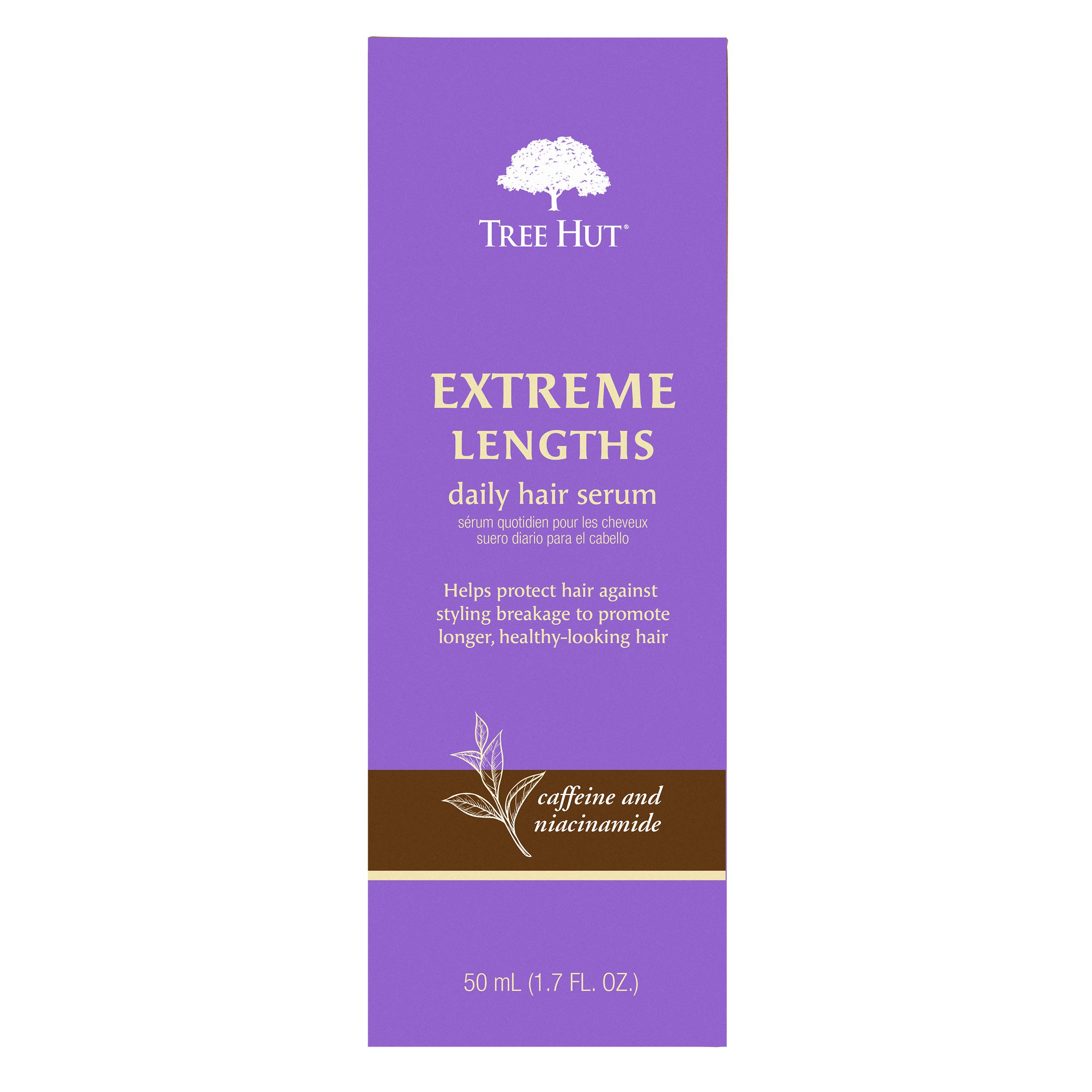 Tree Hut Hair Care Extreme Lengths Daily Hair Serum, 1.7 Fl. Oz