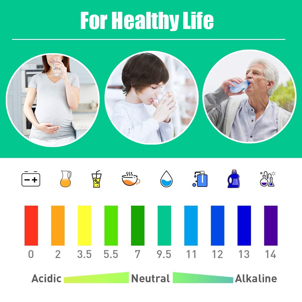 PH Meter Digital Water Tester, 0.01High Accuracy Water Quality Tester Pen with 0-14 PH Measurement Range for Drinking Water, Plant, Swimming Pool