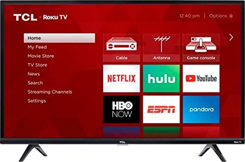 TCL 40S325 40 Inch 1080p Smart LED Roku TV (2019) (Renewed)