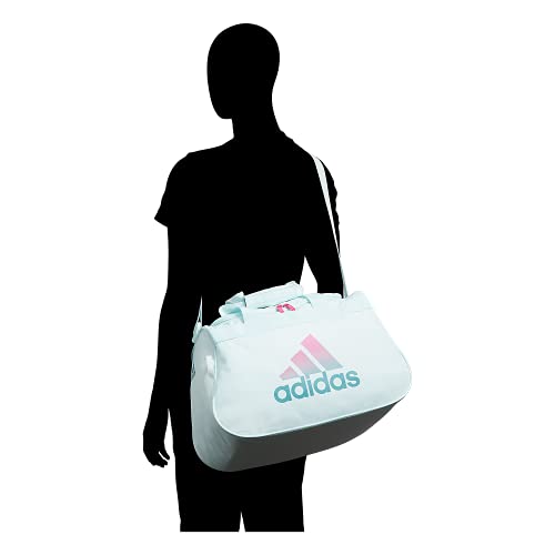 adidas Diablo Small Duffel Bag, Halo Mint Green/Pink/Mint Tone Green, One Size