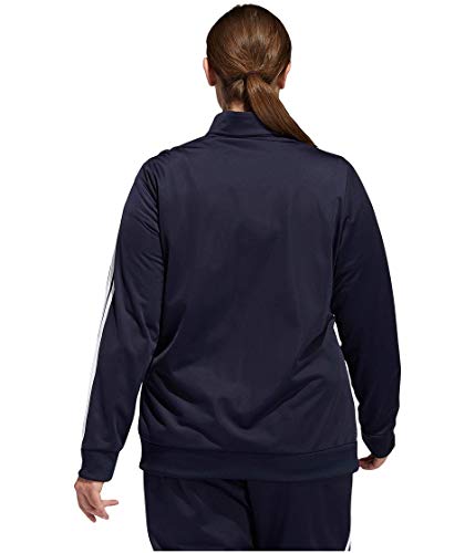 adidas Female Essentials Tricot Track Top,Ink/White,3X