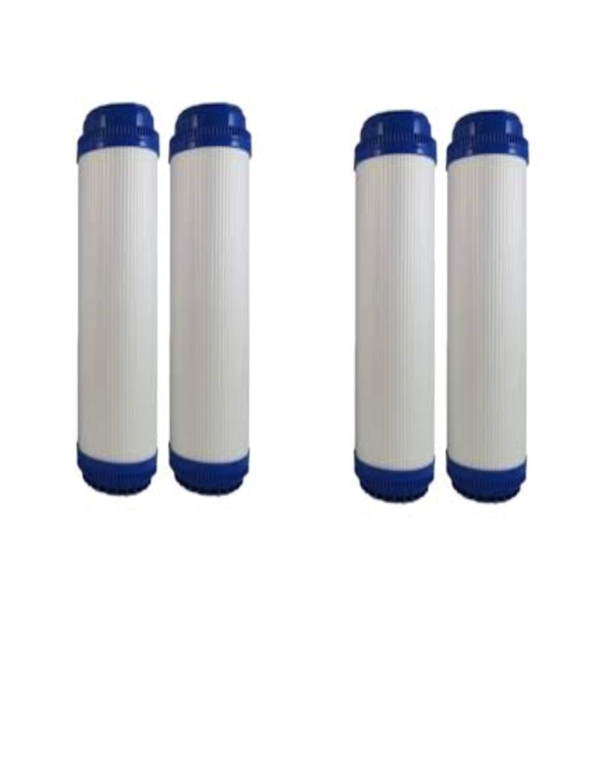 4-Pack Replacement for Compatible with Aqua Pure AP101T Granular Activated Carbon Filter - Universal 10-inch Cartridge Compatible with Aqua Pure AP101T Whole House Water Filter