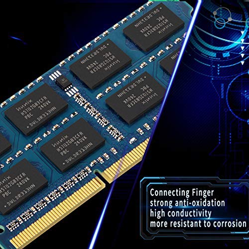 PC3 10600 SODIMM 8GB Kit (4GBX2) DDR3 1333MHz Ram 4GB PC3-10600S 204 Pin 1.5V CL9 Non-ECC Unbuffered 2RX8 Dual Rank for Laptop Notebook Computer