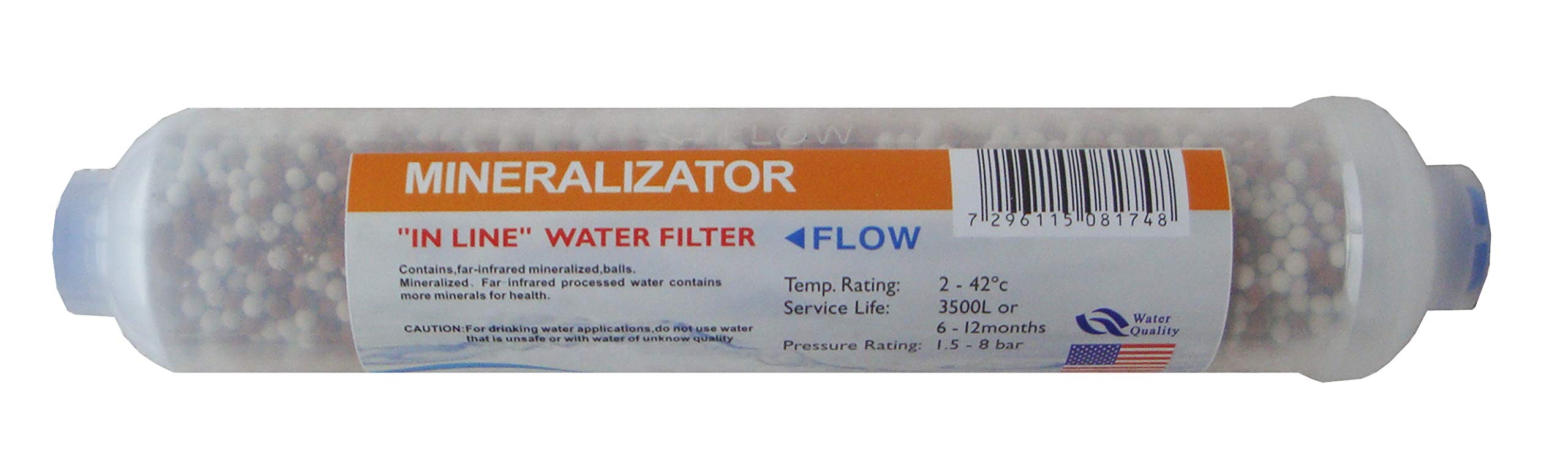 Addition 58 Minerals inline filter/Re-Mineralization