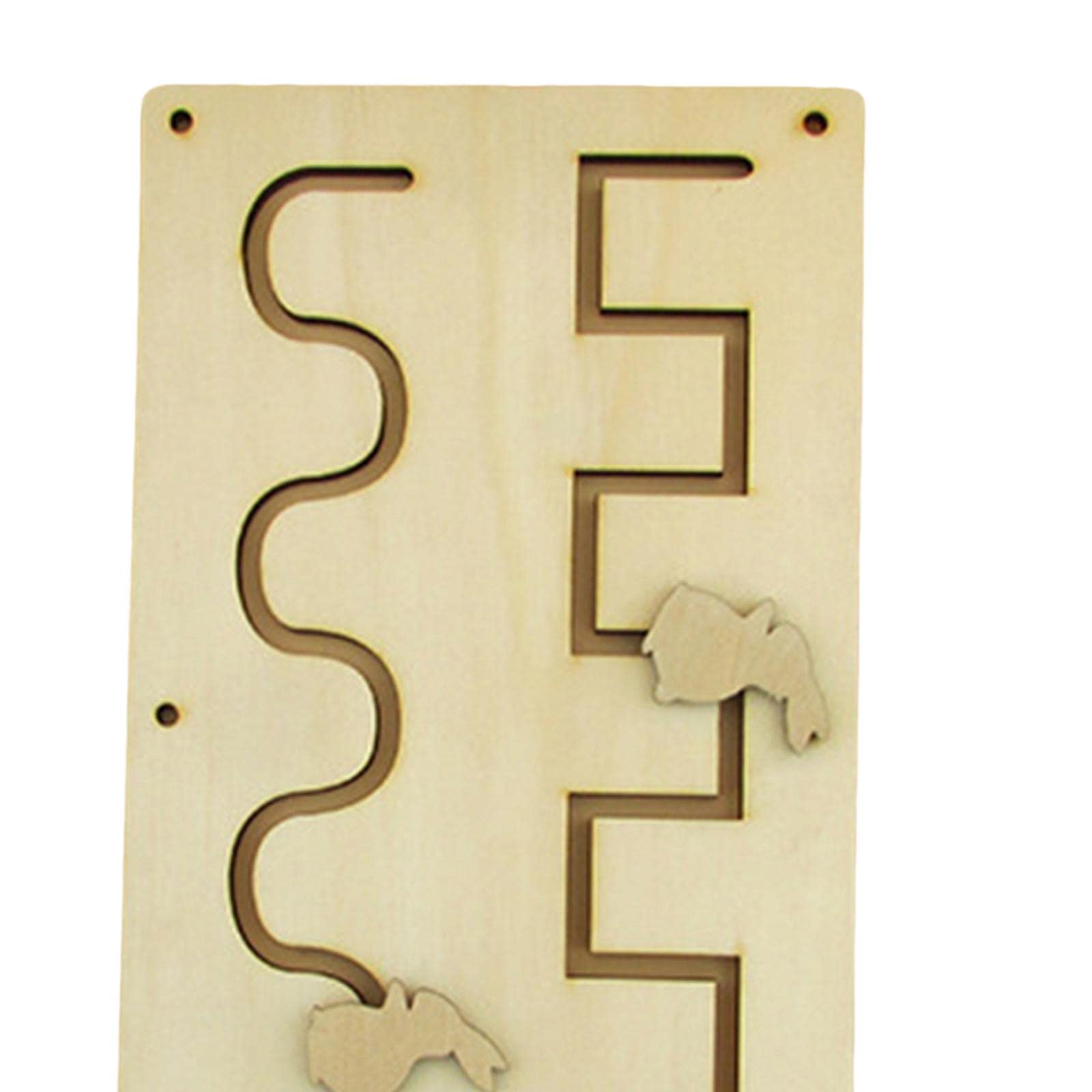 Almencla Montessori Busy Board Walkway DIY Material Early Educational Teaching Activity Center Board for Boy and Girl Kids