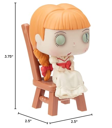 Funko The Conjuring: Annabelle - Annabelle in Chair Pop! Vinyl Figure (Bundled with Compatible Box Protector Case), Multicolor, 3.75 inches