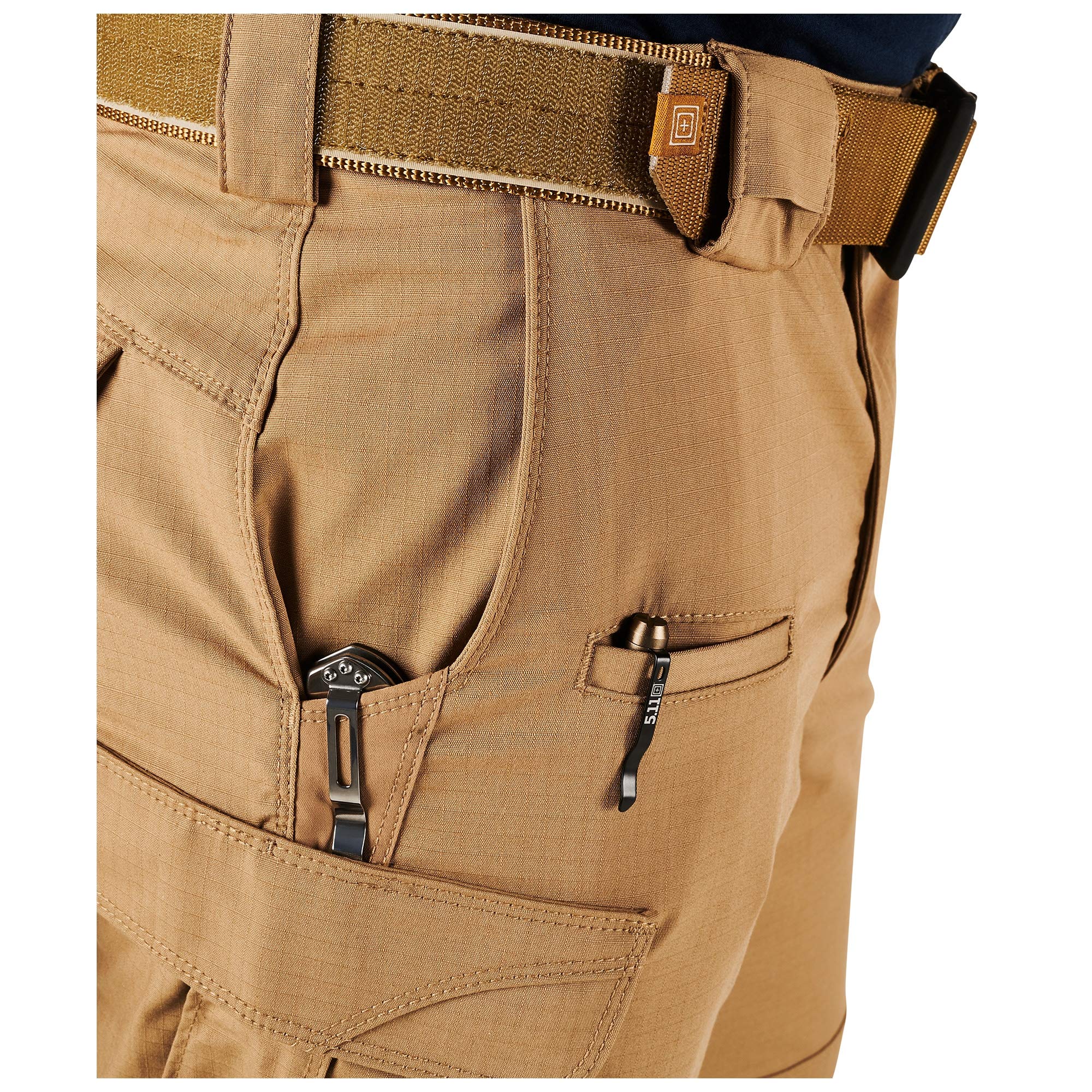 5.11 Tactical Men's Stryke Pants w/Flex-Tac Mechanical Stretch, Style 74369, Tundra, 34x30