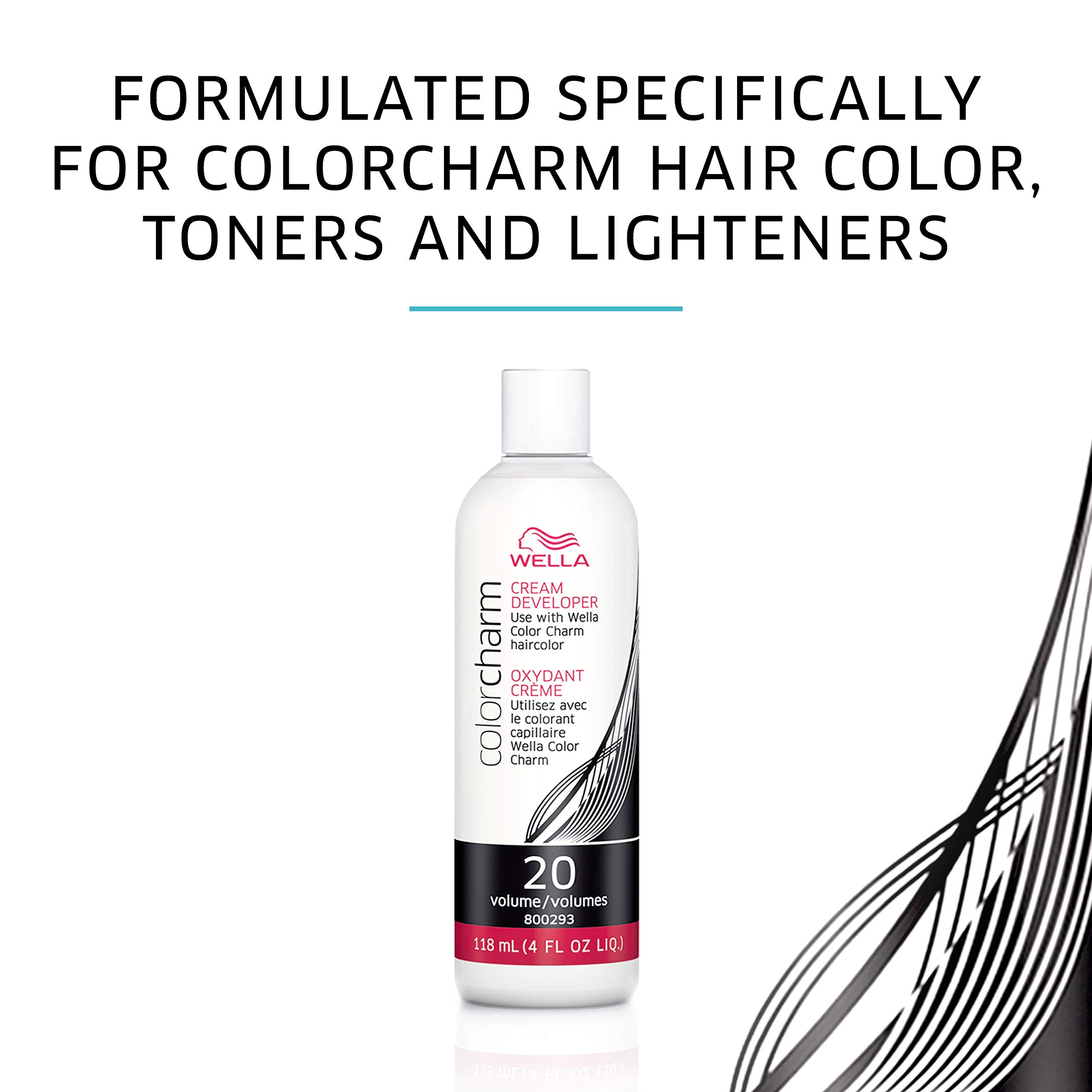 COLORCHARM Clear Liquid Hair Color Developer | 20 Volume | For Optimal Gray Blending and Rich| 32 Fl Oz