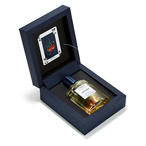 Murdock London Vetiver Cologne | Earthy, Refreshing, Adventurous | Citrus & Lavender with Herbal Finish | 3.4 oz