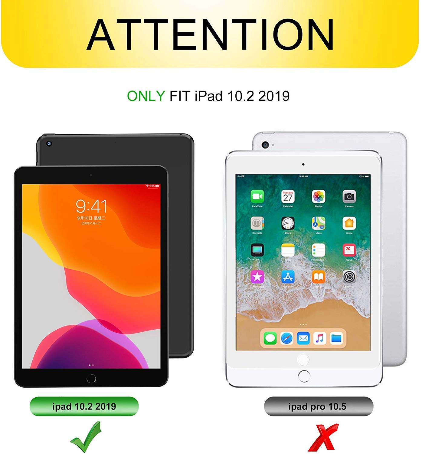 TiKeDa 3 Pack Screen Protector for iPad 9th Generation 10.2 Inch iPad 8/7th Gen, Tempered Glass for iPad 9 8 7 (2021/2020/2019) -Model A2602/A2603/ A2270/A2428/ A2197/A2198/A2201