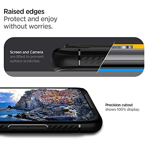 Spigen Rugged Armor Designed for Samsung Galaxy S20 Plus Case (2020) - Matte Black