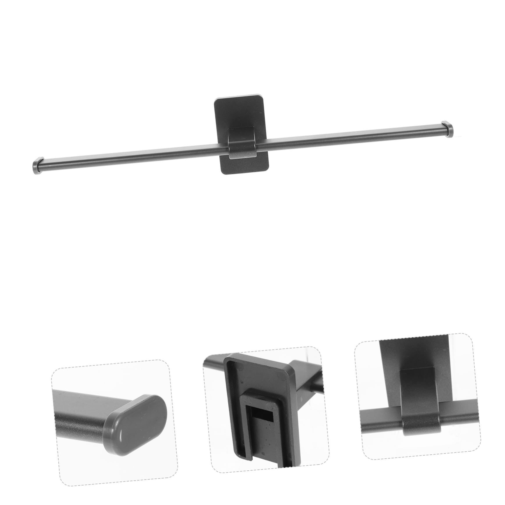 No Punch Towel Rack Hand Towel Racks for Bathroom Kitchen Towel Bar Clothes Hanger Stand Bathroom Towel Holder Without Drilling Kitchen Towel Rack Towel Rack for Kitchen Towel Rod