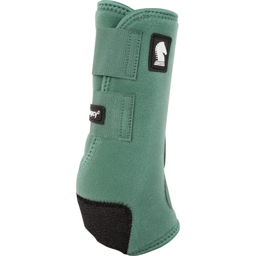 Classic Equine Legacy2 Hind Support Boots, Spruce, Medium