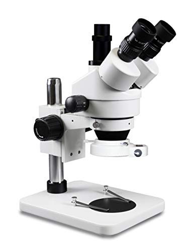 Vision Scientific VMLIFR-09W White Adjustable 144 LED Ring Light Illuminator for Stereo Microscope