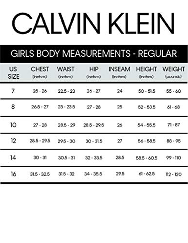 Calvin Klein Girls' Sleeveless Party Dress, Fit and Flare Silhouette, Round Neckline & Back Zip Closure, Black, 8