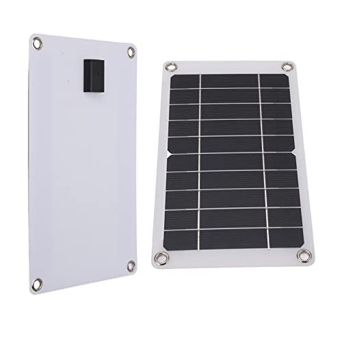 7.5W 5V USB Solar Panel Charger High Efficiency and Stable Portable Outdoor Monocrystalline Solar Panel Power Supply for Outdoors