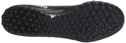 adidas Men's Goletto VII Turf Soccer Shoe, Black/White/Red, 11
