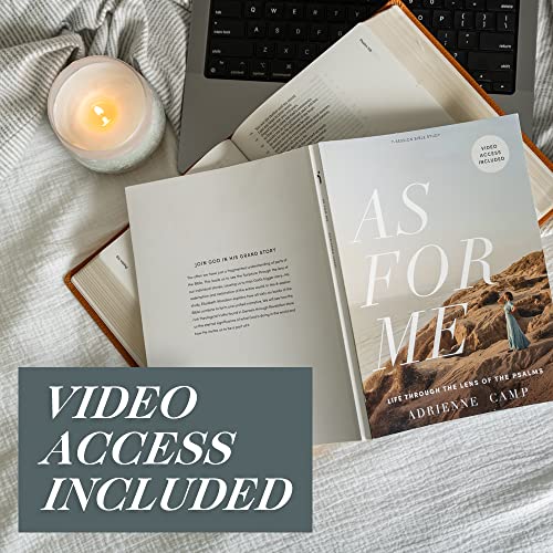 As for Me - Bible Study Book with Video Access: Life Through the Lens of the Psalms