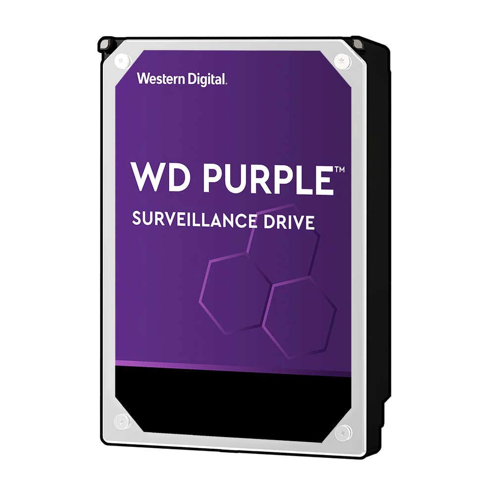 Western Digital 8TB WD Purple Surveillance Internal Hard Drive HDD - SATA 6 Gb/s, 256 MB Cache, 3.5" - WD82PURZ