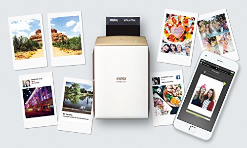 Fujifilm INSTAX SHARE SP-2 Smart Phone Printer (Gold) (Renewed)