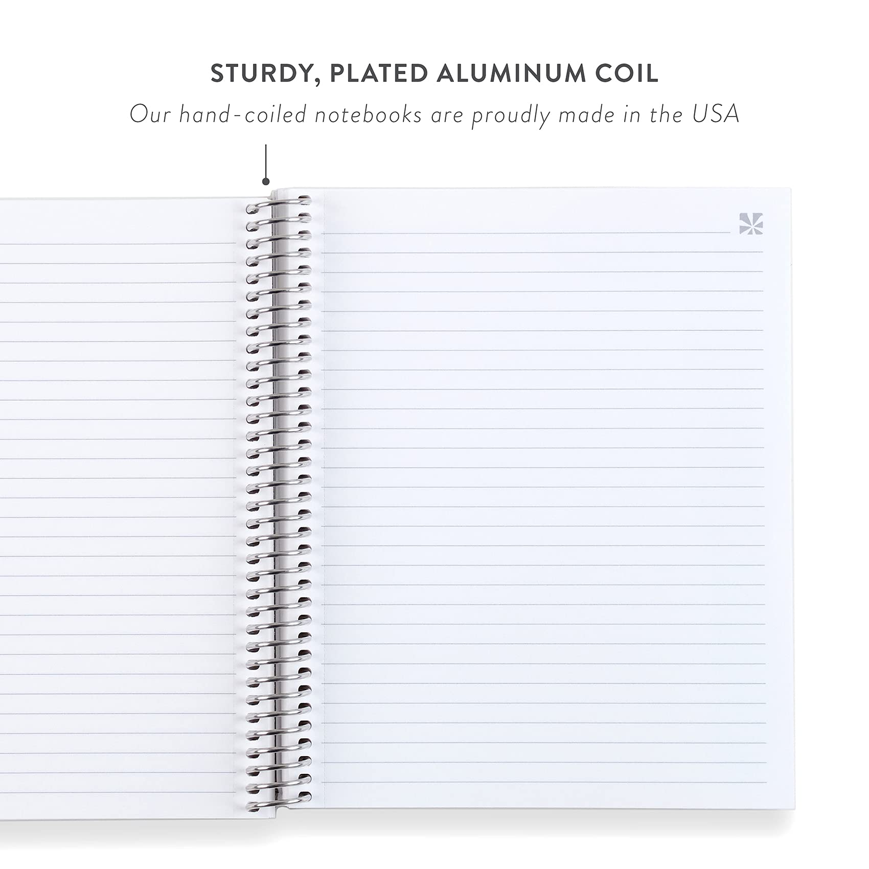 7" x 9" Spiral Bound College Ruled Notebook - Trolls Friendship. 160 Lined Page Note Taking & Writing Notebook. 80Lb Thick Mohawk Paper. Stickers Included by Erin Condren.