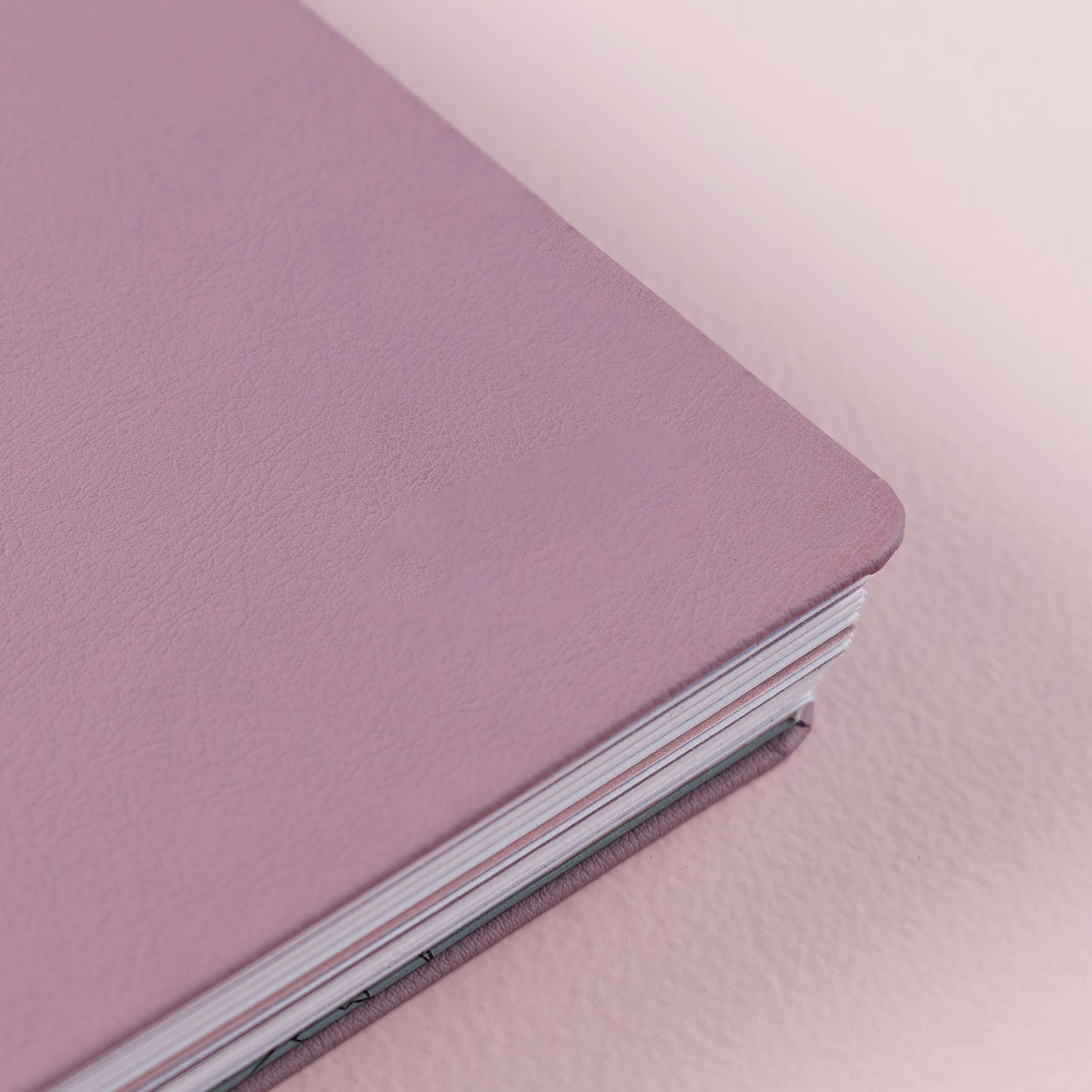 7” x 9” 12 Month Spiral Bound Life Planner ( Jan 2022 – Dec 2022 ) – Lavender Vegan Leather Cover + Just My Type Neutral Interior Pages. Horizontal Weekly and Monthly Agenda by Erin Condren