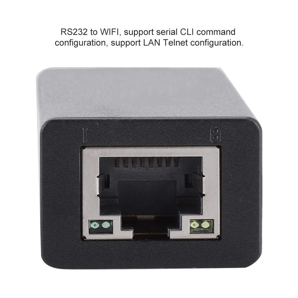 Pomya Serial Server Elfin-EW10 to Ethernet RS232 Networking Modbus,RS232 to Device Server