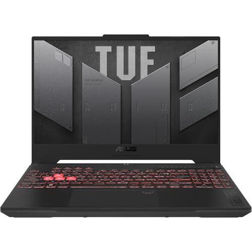 ASUS TUF 15.6" IPS FHD 144Hz Gaming Laptop, AMD Ryzen 9 7940HS 8-Core Processor, NVIDIA GeForce RTX 4060, 64GB DDR5 RAM, 2TB PCIe SSD, RGB Backlight Keyboard, RJ45, Wi-Fi 6, Windows 11 Pro