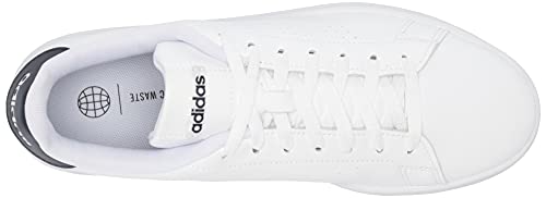 adidas mens Advantage Racquetball Shoe, White/Cloud White/Ink, 11 US