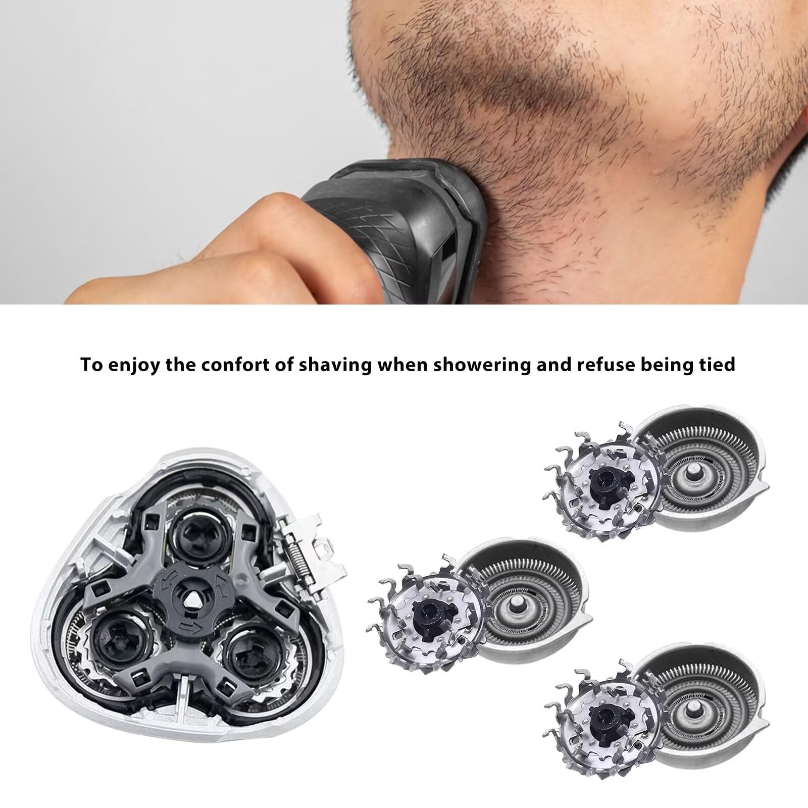 Jupitorz Shaver Replacement Head For philips Norelco HQ9 8240 8250 8260 XL AT 880