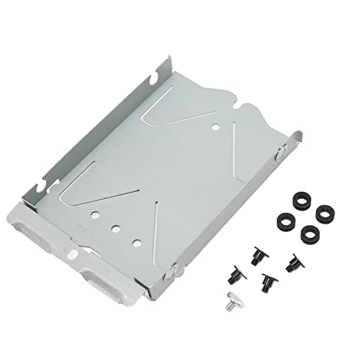 Game HDD Tray Metal PS4 1200 Hard Disk Drive HDD Mounting Bracket, Super Slim Replacement Game Console Hard Disk Drive Bracket for PS4 1200, Easy to Install