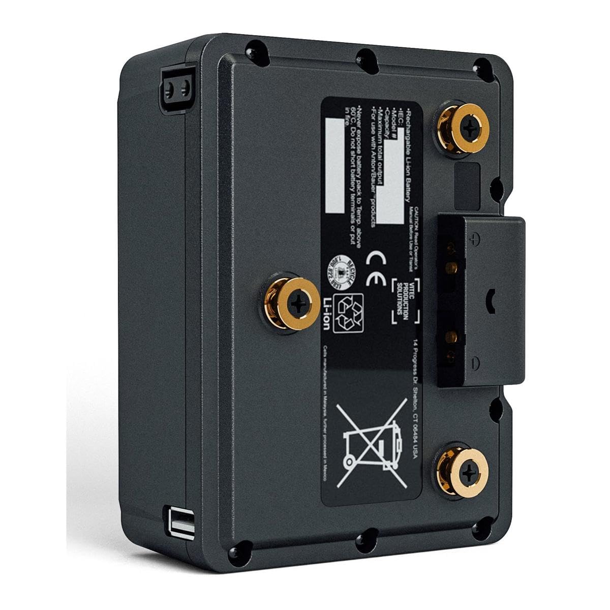 Anton Bauer 2X Titon 90 14.4V 92Wh Gold Mount Li-Ion Batteries, Bundle GM2 Dual Battery Charger