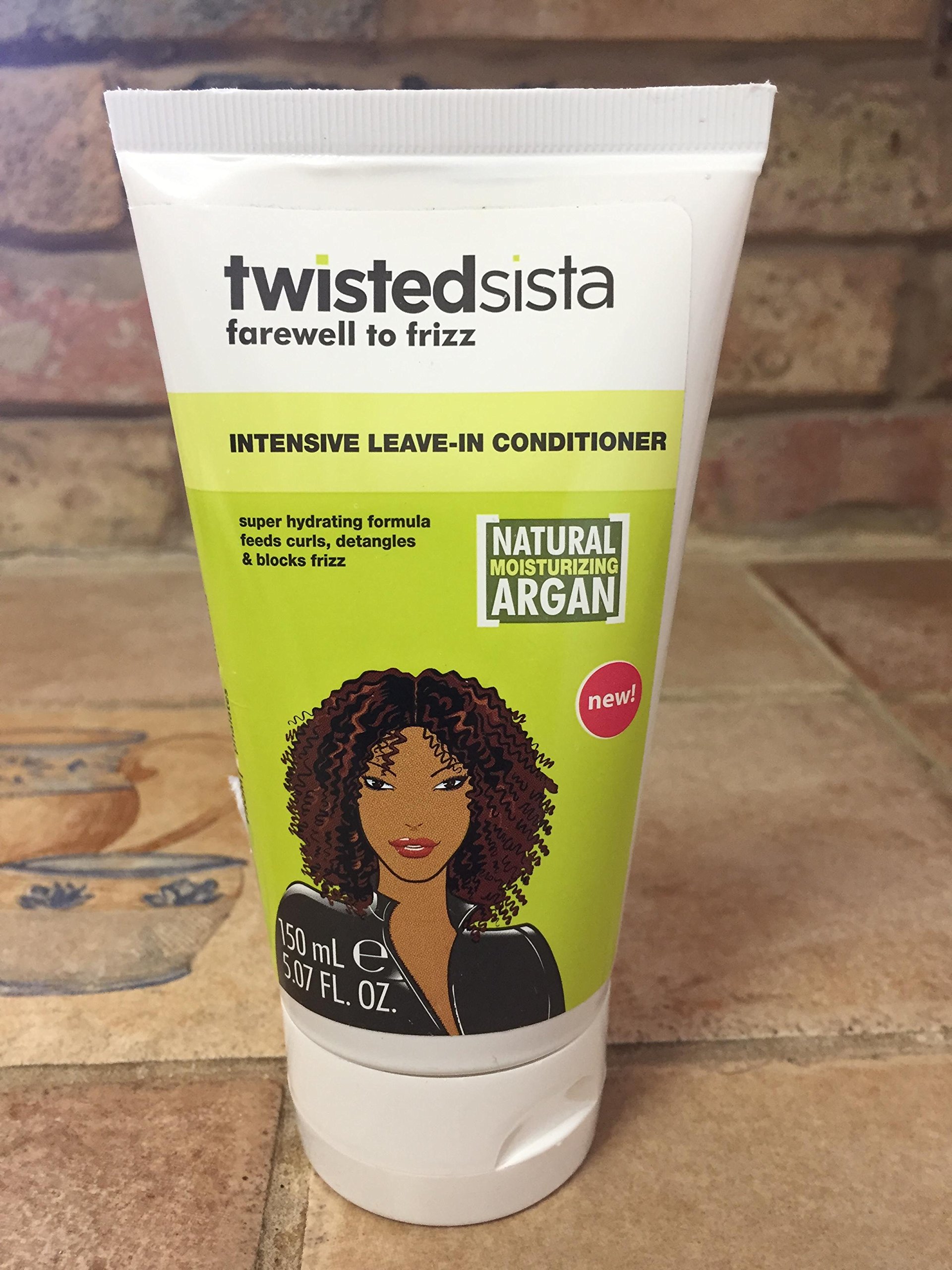 twistedsista farewell to frizz intensive leave-in conditioner , The Answer to BIG FRIZZ! Super hydrating formula feeds curls, instantly detangles and blocks frizz without weighing hair down