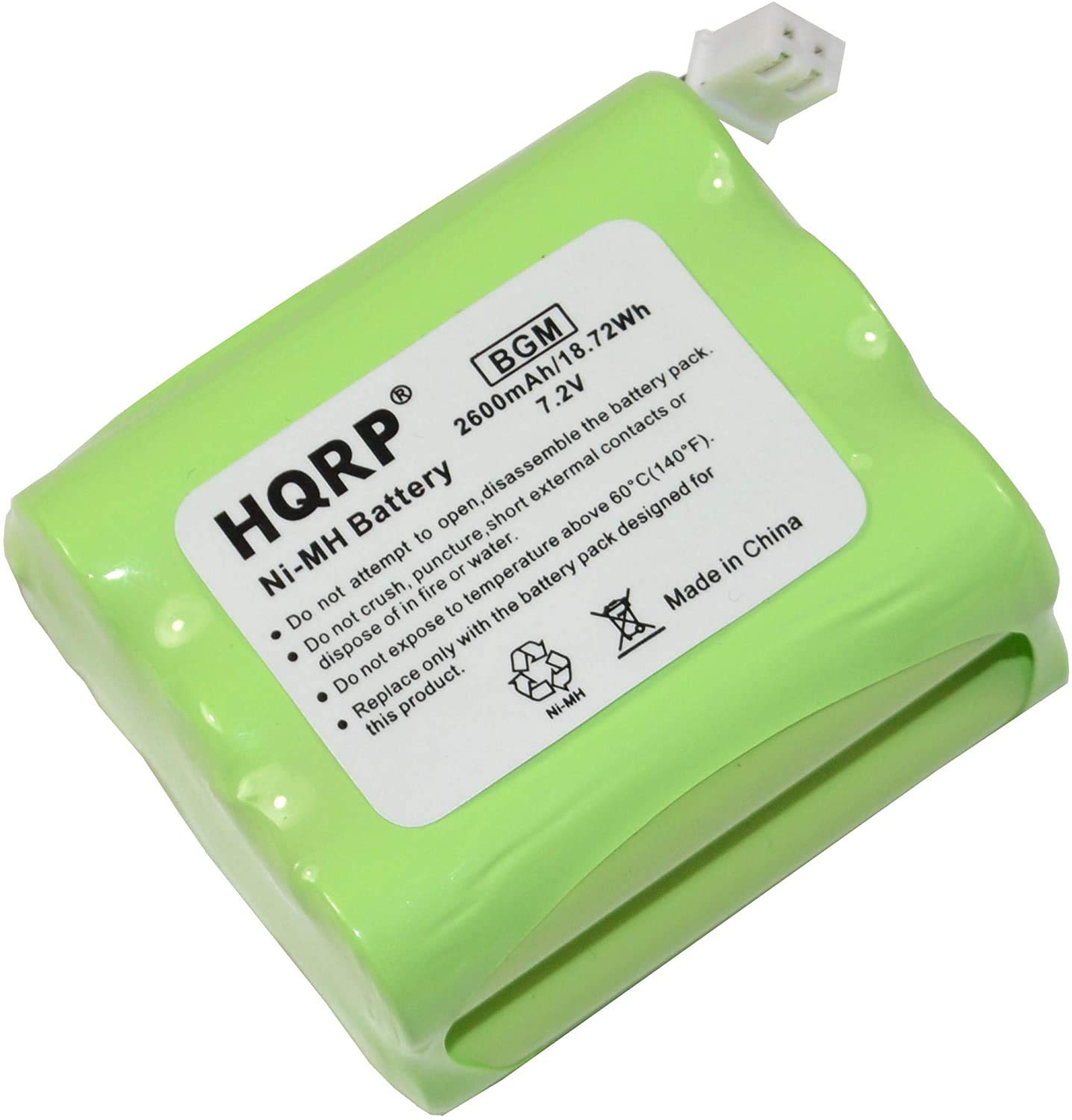 HQRP Backup Battery Compatible with 2gig BATT1X BATT2X BATT1 GC2 2GIG-CNTRL2 2GIG-CP2 GCKIT311 Go Control Panel Security System Alarm 6MR2600AAY4Z 10-000009-001 10-000013-001 Linear PERS-4200