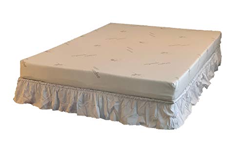 Strobel Organic Zeus Regular Beds or Waterbeds 9-in Black Pedestal Platform, Queen