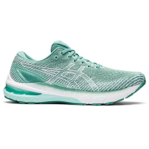 ASICS Women's GT-2000 10 Running Shoes, 8.5, SAGE/White