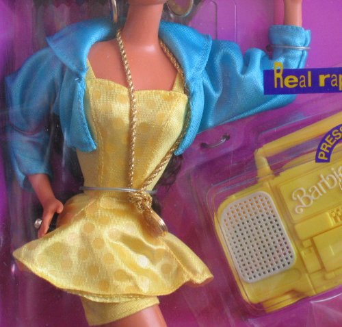Barbie Rappin' Rockin' TERESA Doll w Working Boom Box (1991)