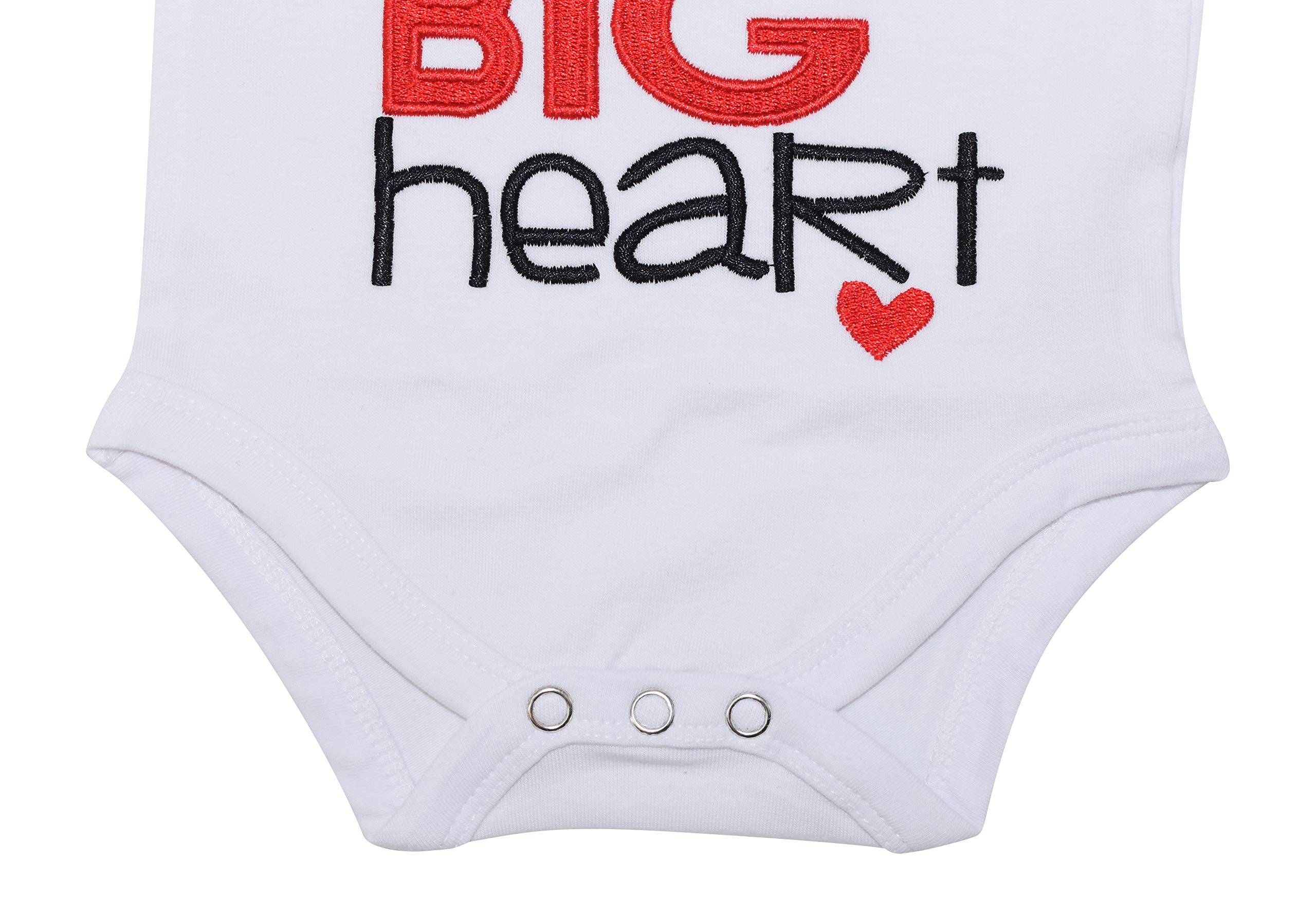 Unique Baby Boys Valentine's Day Bodysuit with XO Pants Clothing Set (18m)