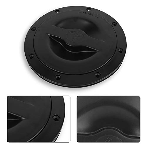 6 Inch Kayak Hatch Deck Plate Marine Hatch Cover Deck Plate Kit with Cat Bag for Kayak Canoe Boat Fishing Accessories