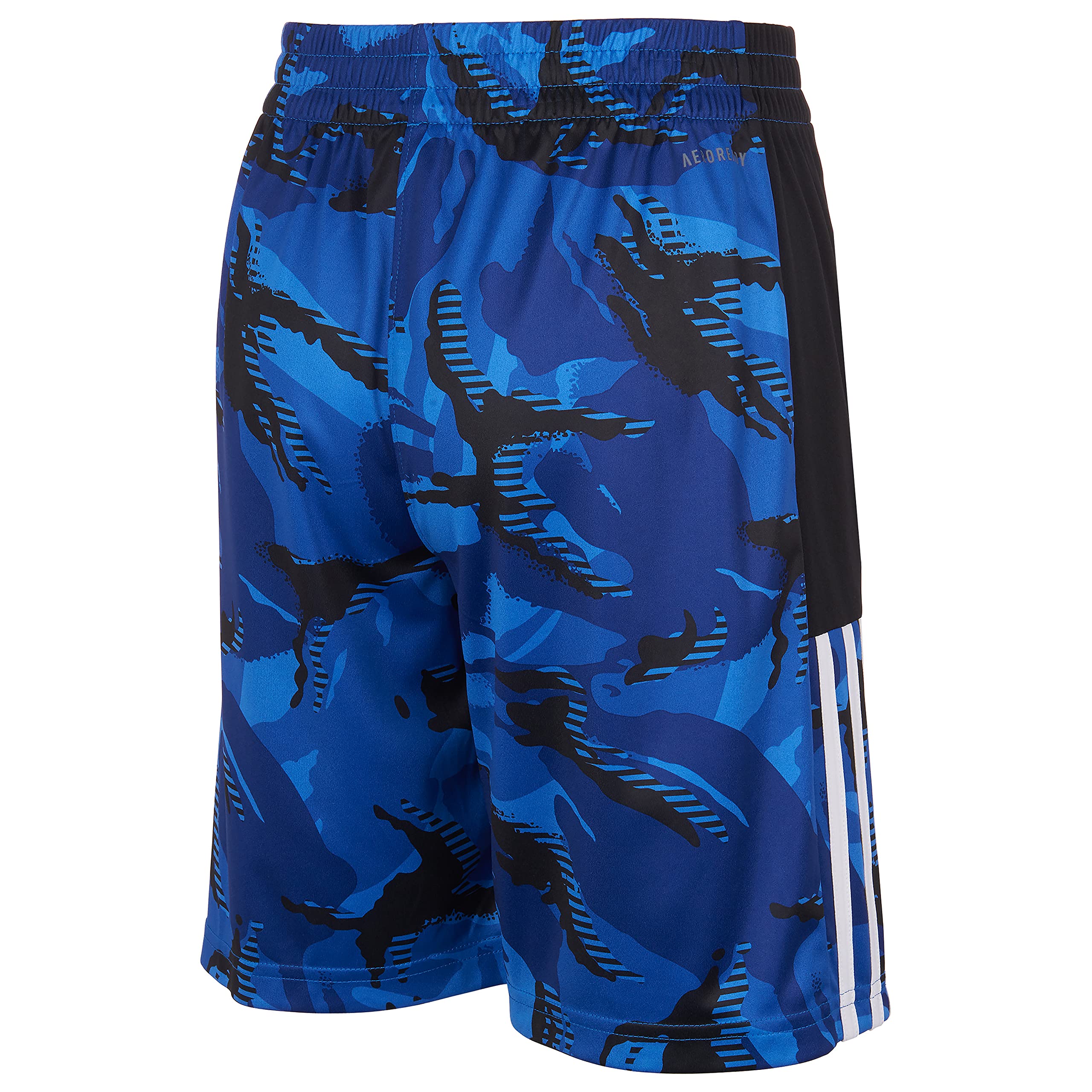 adidas Boys' AEROREADY Action Camo Shorts, Team Royal Blue, 6