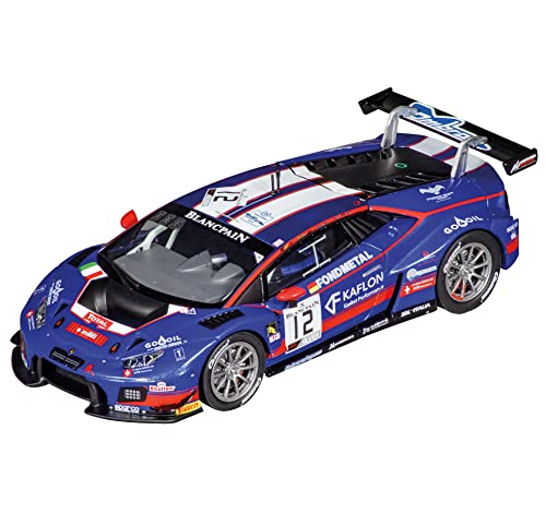 Carrera 27706 Lamborghini Huracán GT3 Ombra Racing No.12 24h Spa 2019 1:32 Scale Analog Slot Car Racing Vehicle Evolution Slot Car Race Tracks