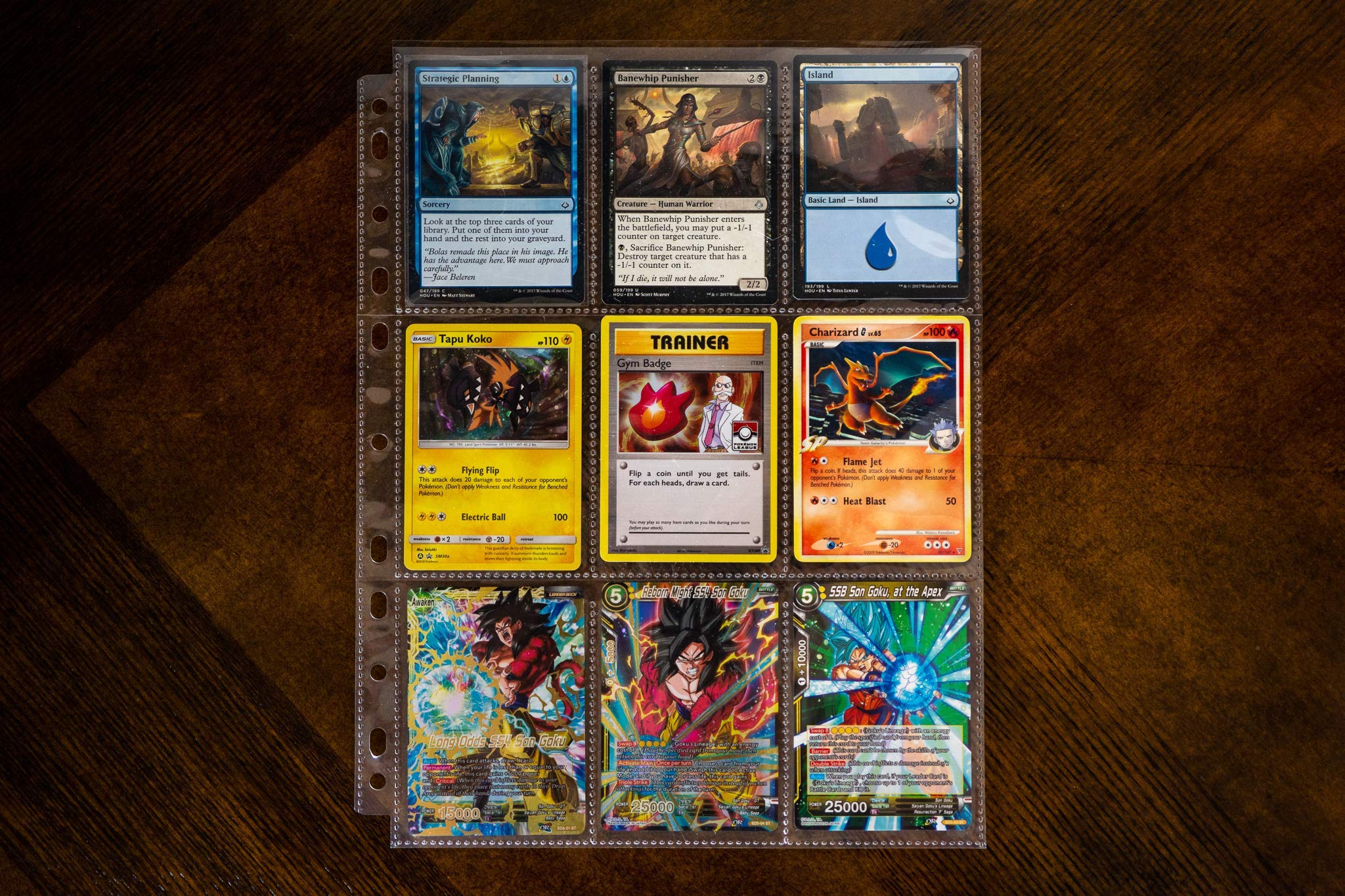 50 Sheets of premium 9 Pocket Page Protectors for Pokemon Cards and Magic The Gathering Cards, etc.