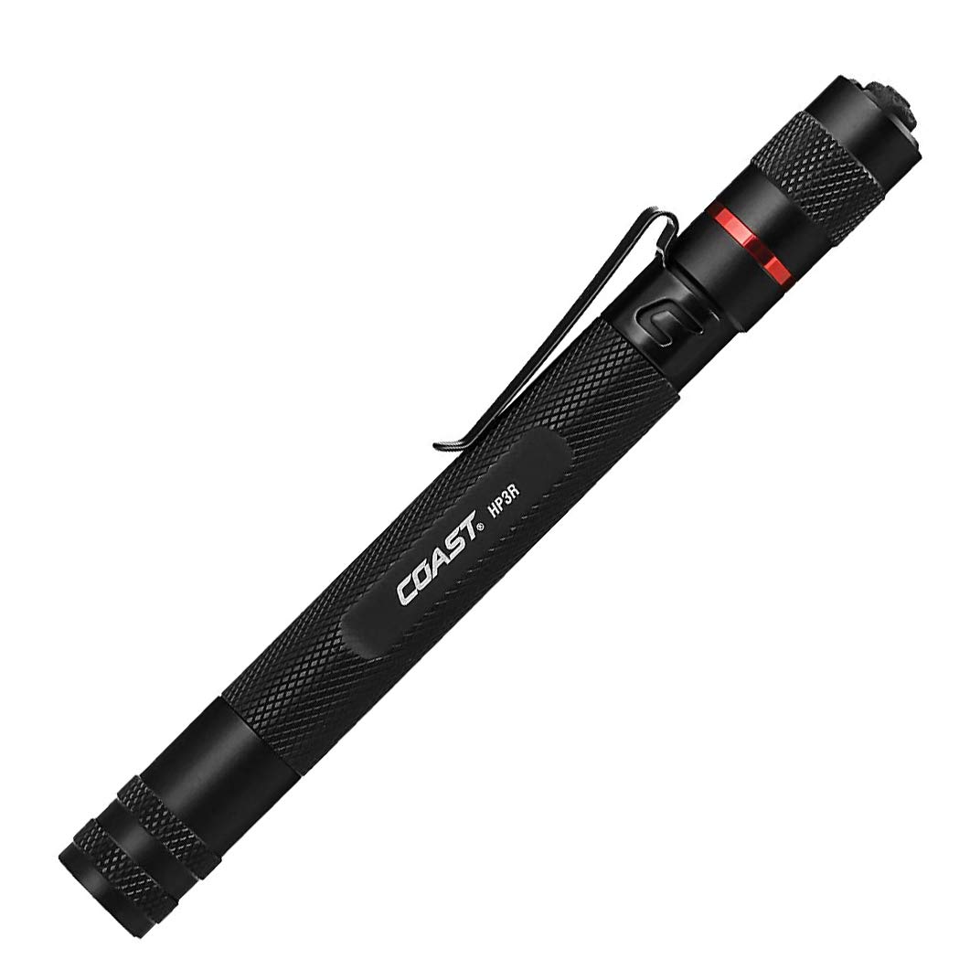 Master Cutlery HP3R Rechargeable Focusing 245 Lm Penlight Hanging Box, Black