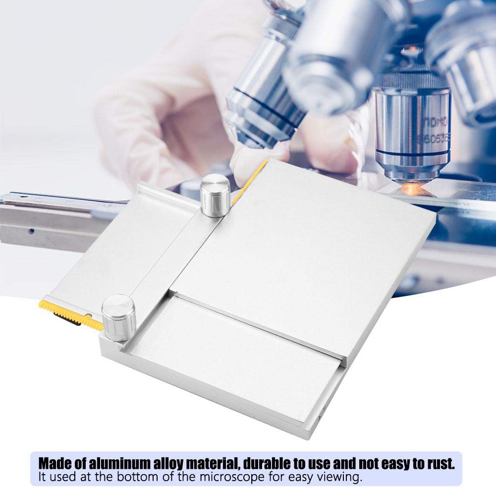 X-Y Gliding Table, Microscope X-Y Moving Stage 1PC Z006 Digital Microscope Stand Mobile XY Process 40mm