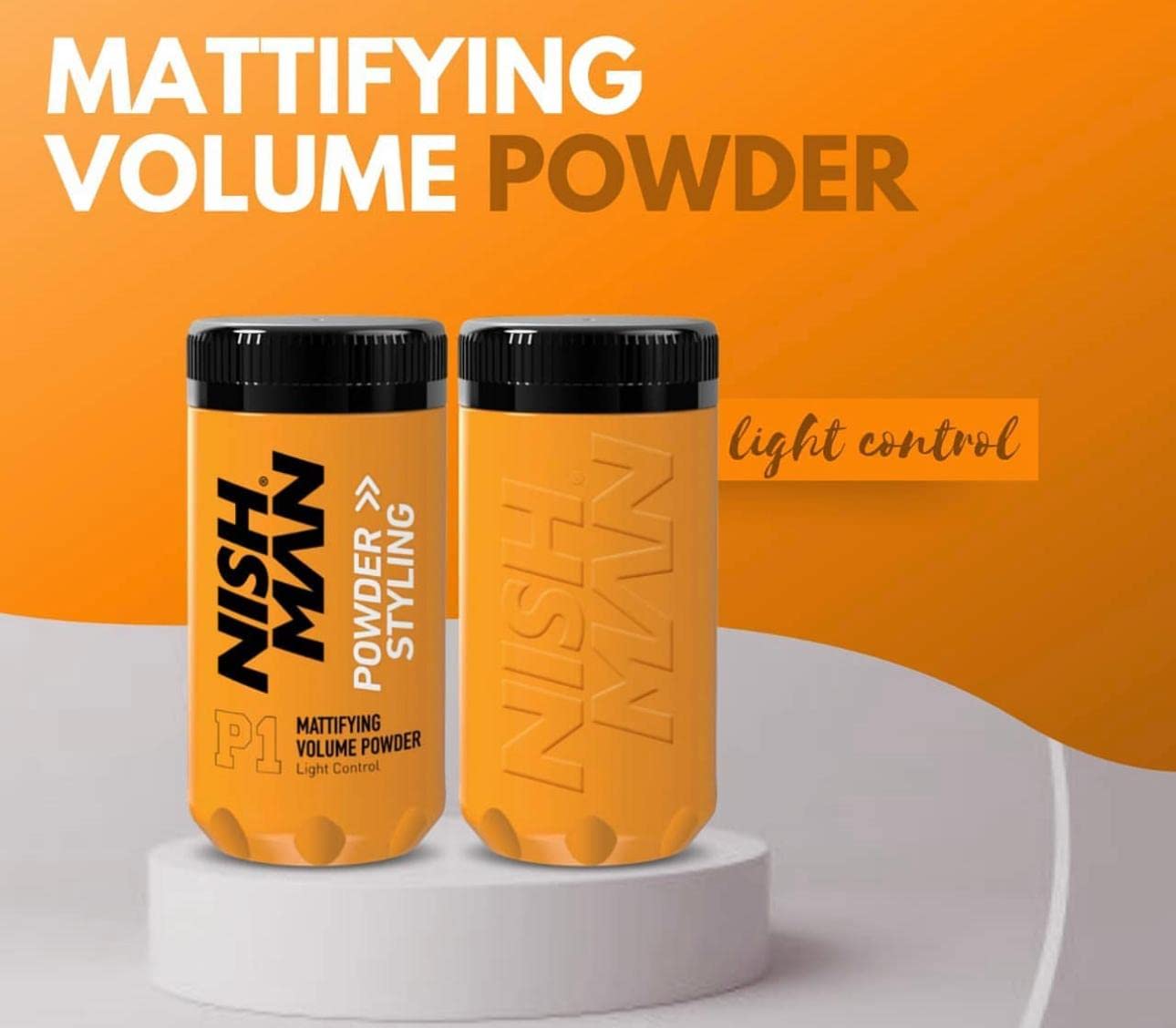 nishman Hair Styling Series (P1 Hair Styling Powder Wax, 20gr)