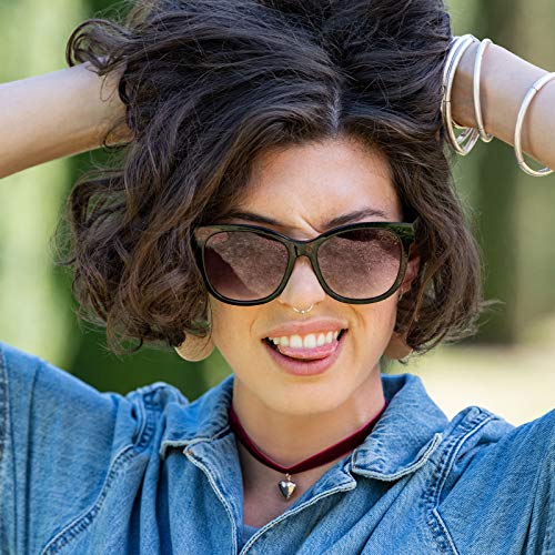 Bose Purple Fade, Soprano Cat-Eye Replacement Sunglass Lenses, Lens Width: 55 mm