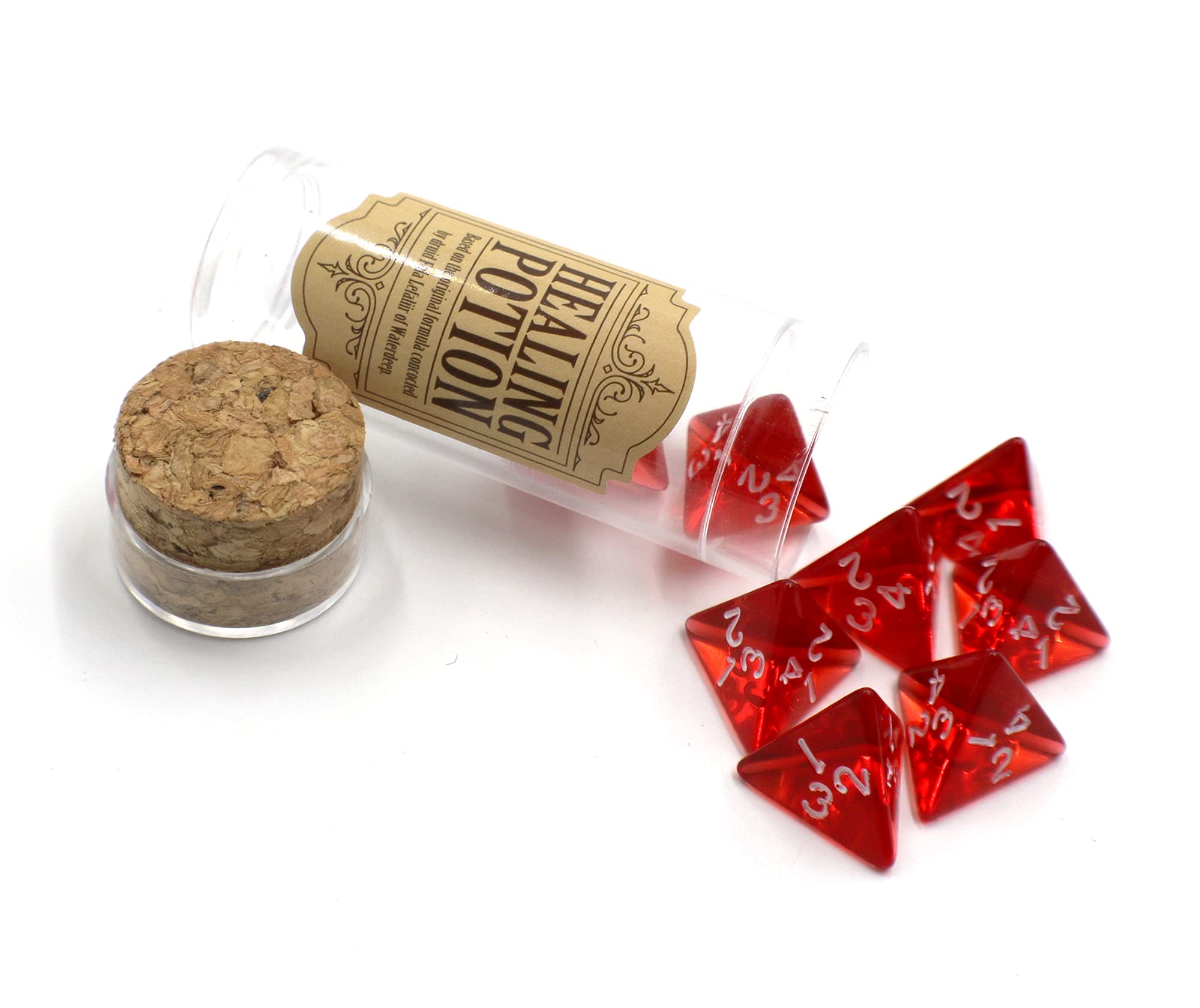 Dahan Dice Druid and Cleric Gift Set with Dice, Box, D20 Stand and Tokens